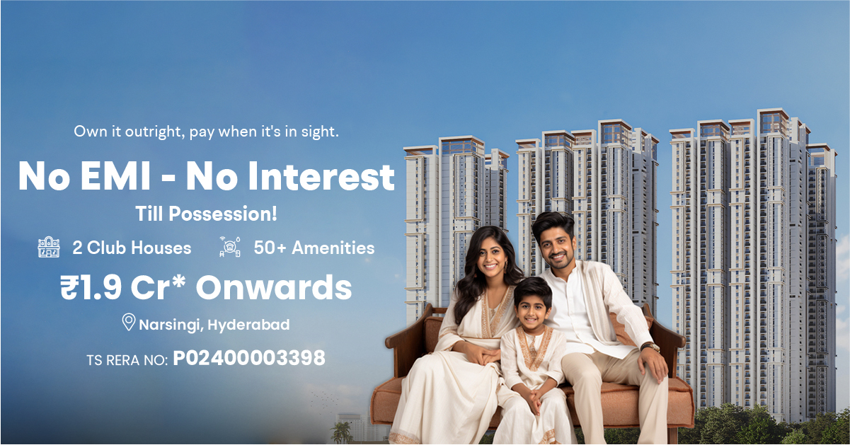 Luxurious Gated Community Flats at Narsingi, Hyderabad | Vasavi Atlantis